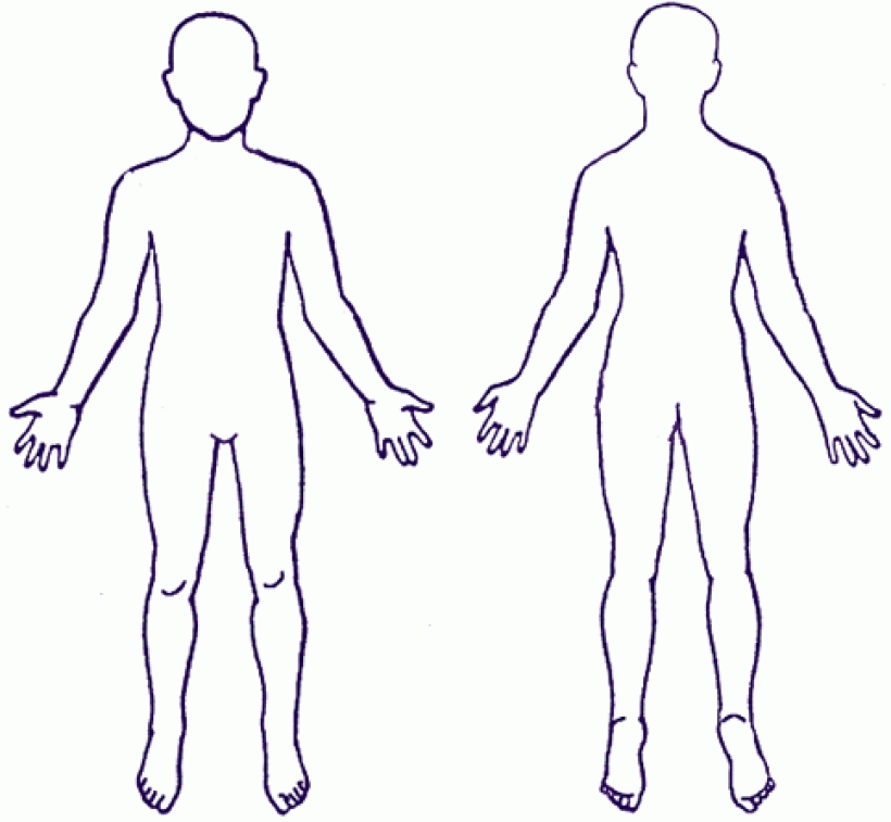12 Body Outline Clipart Preview Female Body Outli HDClipartAll