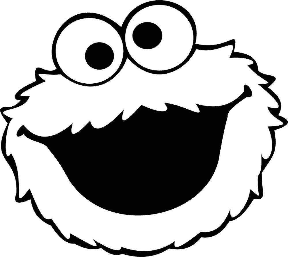 Printable Cookie Monster Face Template Free Printable Templates