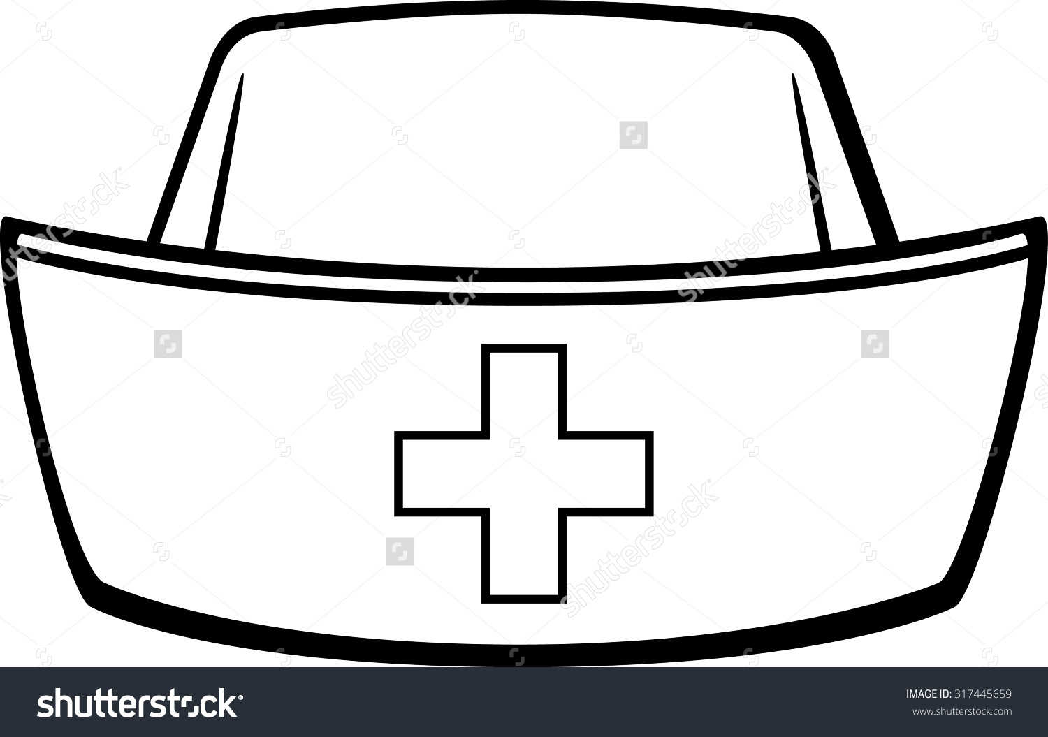 10 Nurse Hat Clip Art Preview Nurse Cap Clipart HDClipartAll